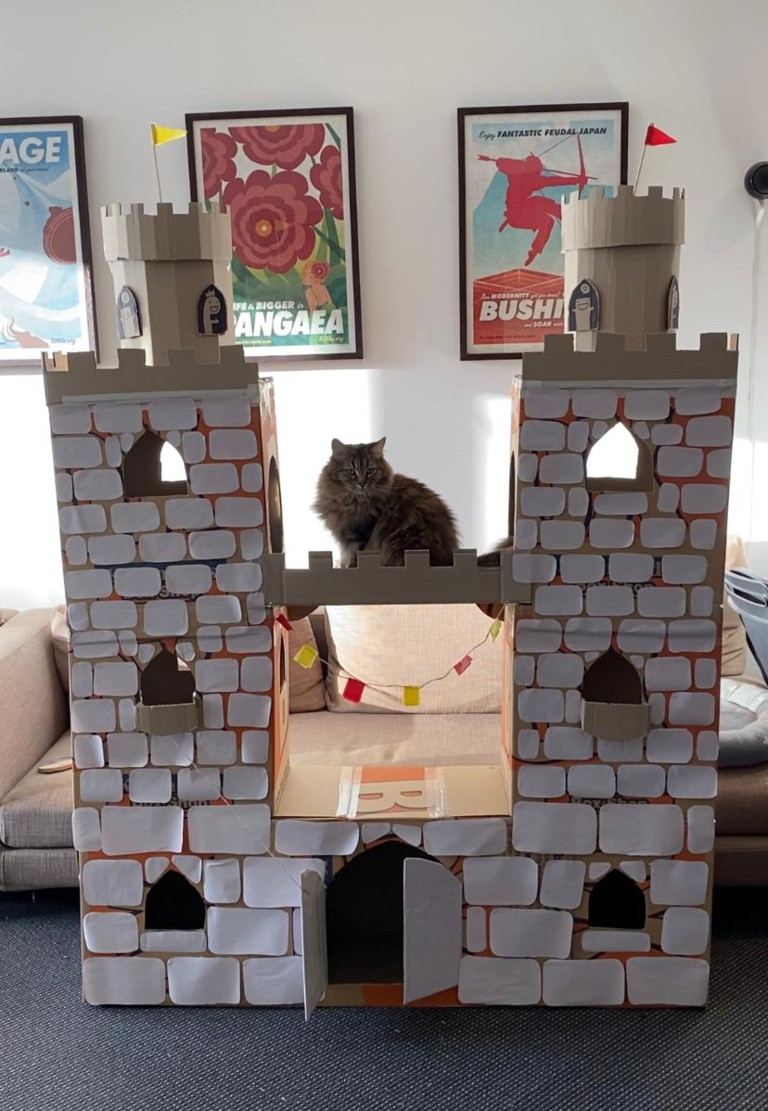 Couple Builds Their Cat A Castle - The Dodo