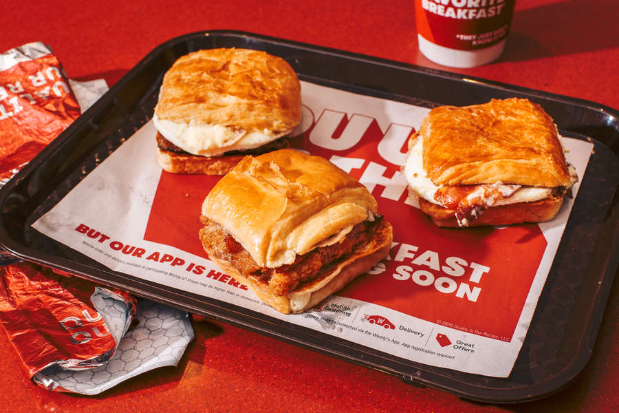 Wendys Free Breakfast Get A Free Maple Bacon Chicken Croissant In App