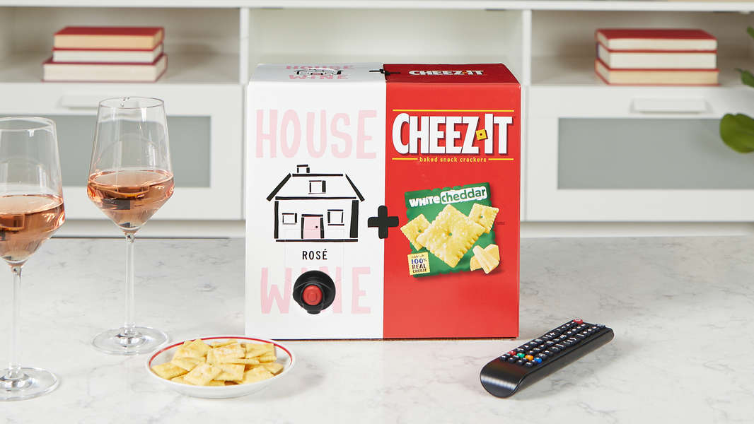 Cheez It & House Wine Release a Combo Cheez It and Boxed Rosé Pack ...