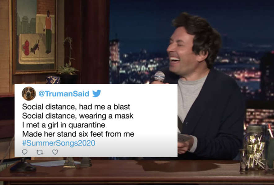 Tonight Show Hashtags: Jimmy Fallon Sings Tweets About 2020 - Thrillist