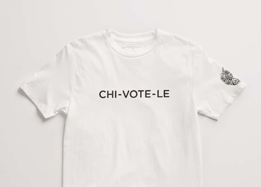 Chipotle Voting T-Shirts: Where to Find the New 'CHI-VOTE-LE' Shirt ...