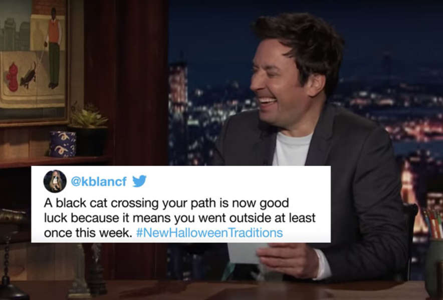 Tonight Show Hashtags: Jimmy Fallon Asks for New Halloween Traditions ...