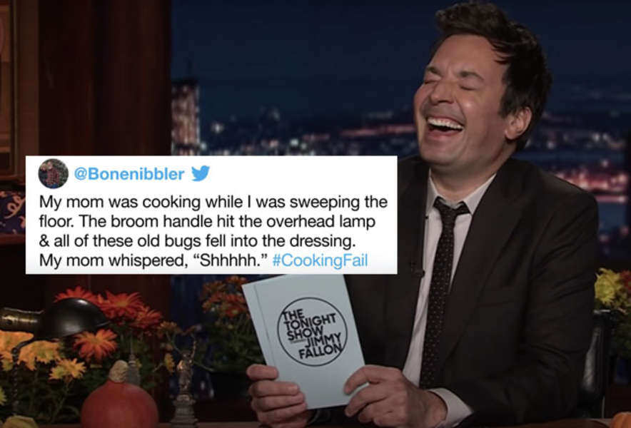 Jimmy Fallon Hashtags: Viewer Share Their Cooking Failures With # ...