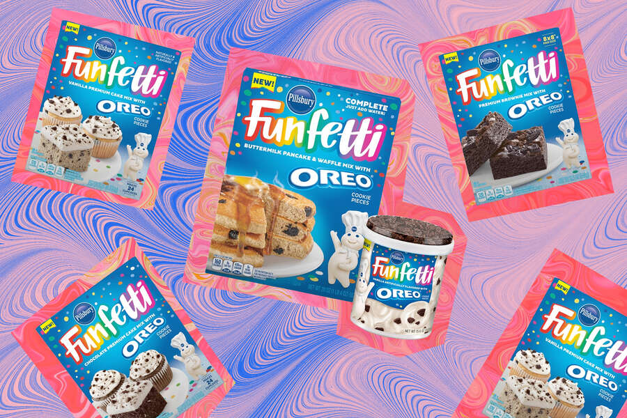 Pillsbury's Oreo Funfetti Baking Mixes Are Coming to Store Shelves ...