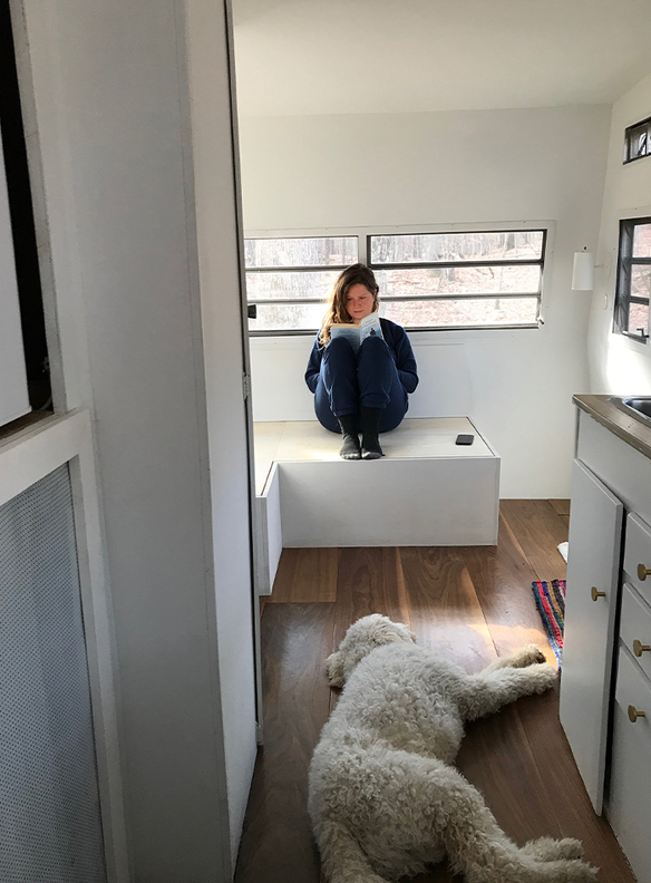 Why Lee Kalpakis Left NYC to Live Off-Grid In a Tiny Camper - Thrillist