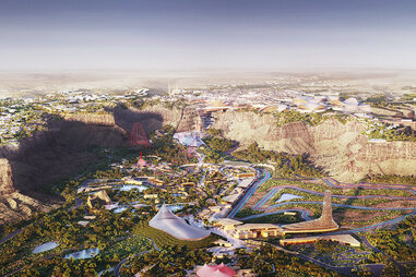 'Falcon's Flight' at Six Flags Qiddiya Will Be the World's Tallest ...