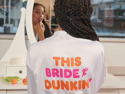 Dunkin' Wedding Merchandise: Where to Buy Dunkin' Veils, Bow Ties ...