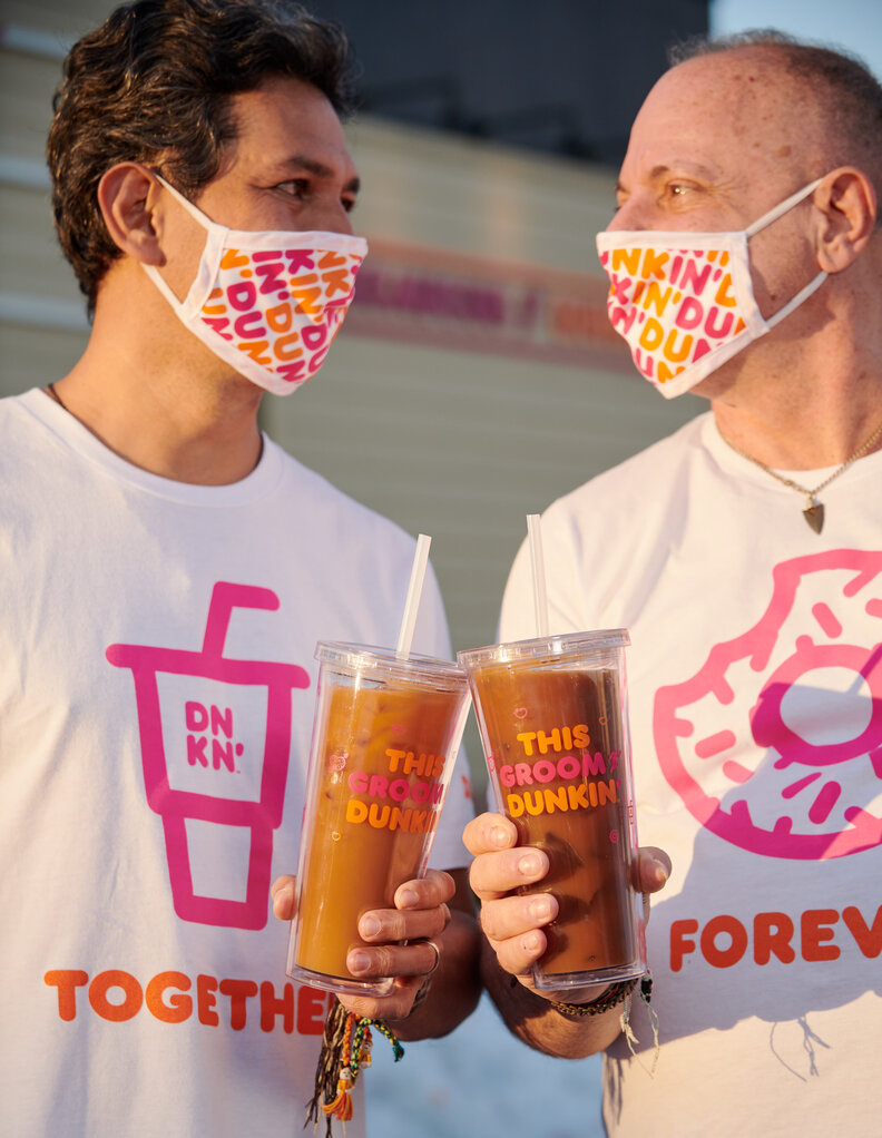 Dunkin' Wedding Merchandise: Where to Buy Dunkin' Veils, Bow Ties ...