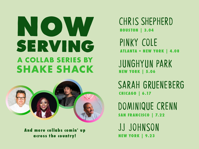 Shake Shack 'Now Serving' Schedule: Which Chef Is Coming to Your City ...
