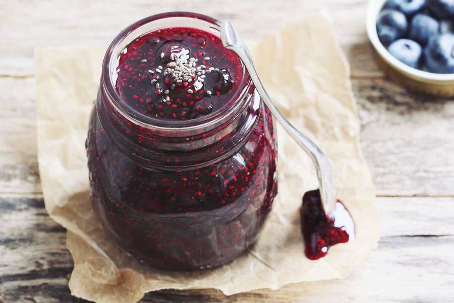 Ashley Rouse Shares Her Easy Recipe for Blueberry Orange Chia Jam ...