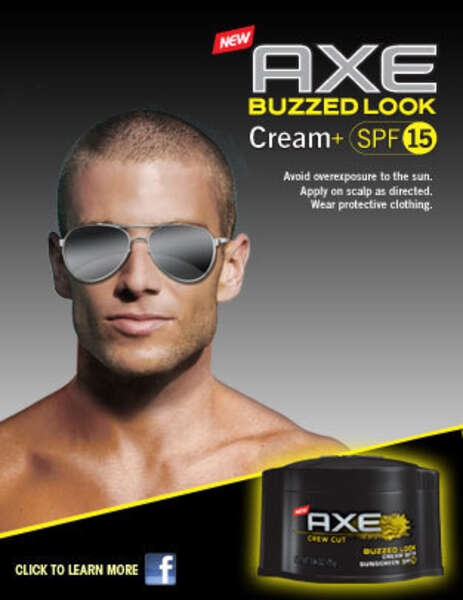AXE's Scalp-Saving Buzzed Look Cream + SPF 15 - Thrillist