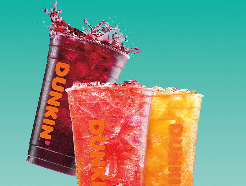 Dunkin' Just Added a New Blueberry Pomegranate Refresher to the Menu ...