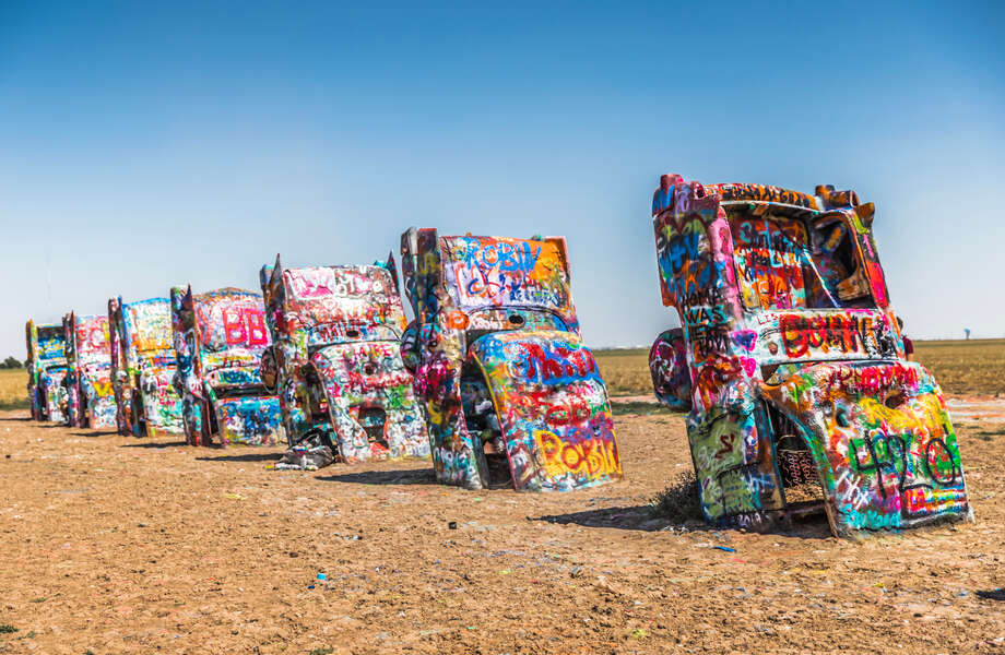 Cadillac Ranch: A Amarillo, TX - Thrillist