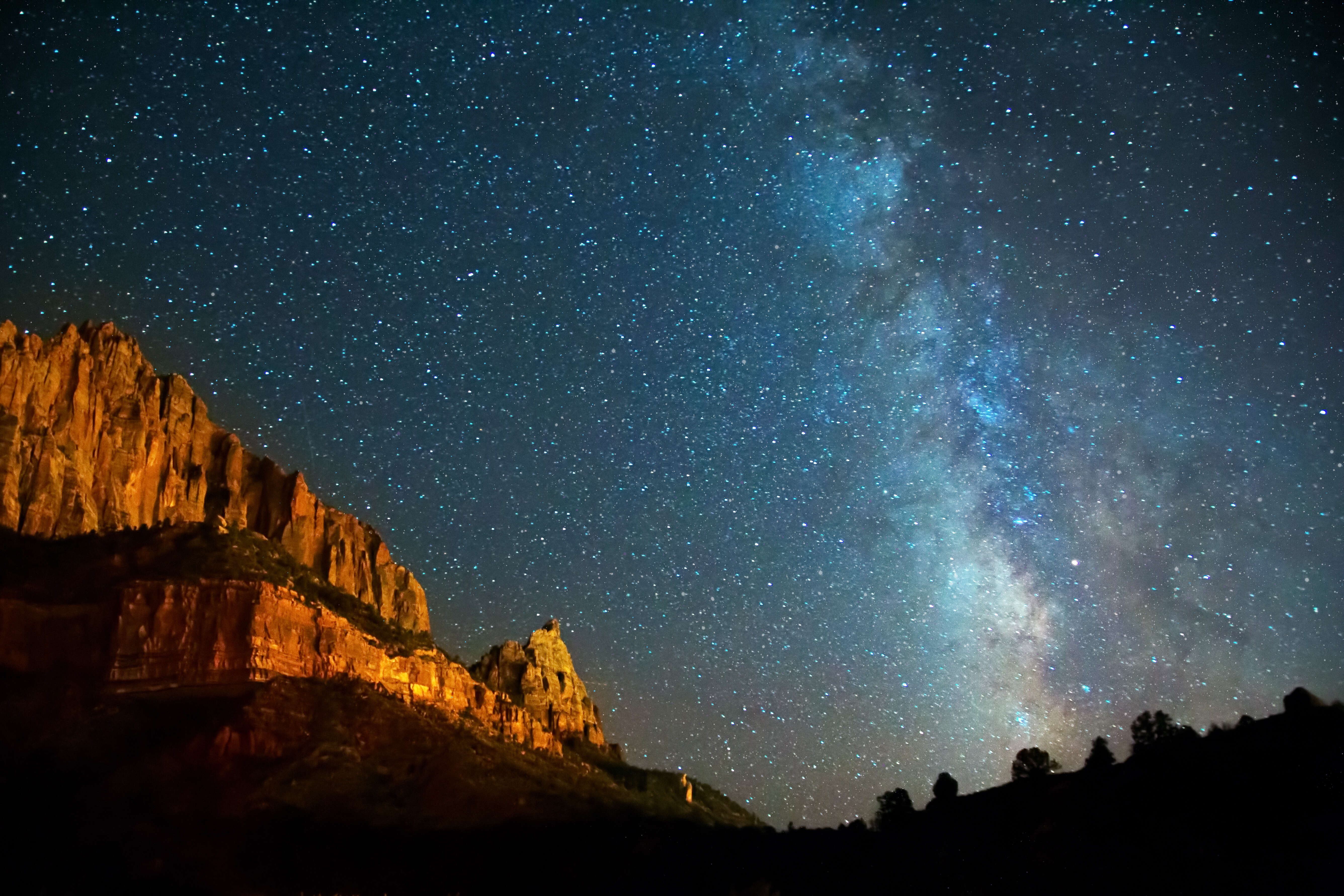 Zion National Park Night Sky 242 Zion National Park Stars Images,