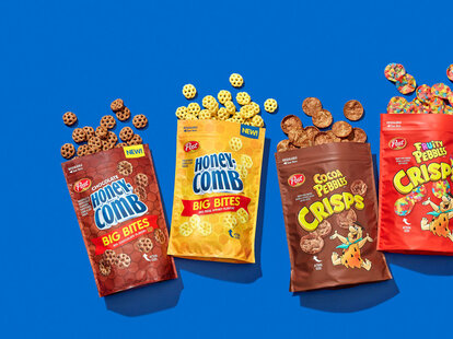 Post Is Releasing Pebbles Crisps & Honeycomb Big Bites Cereal Snacks ...