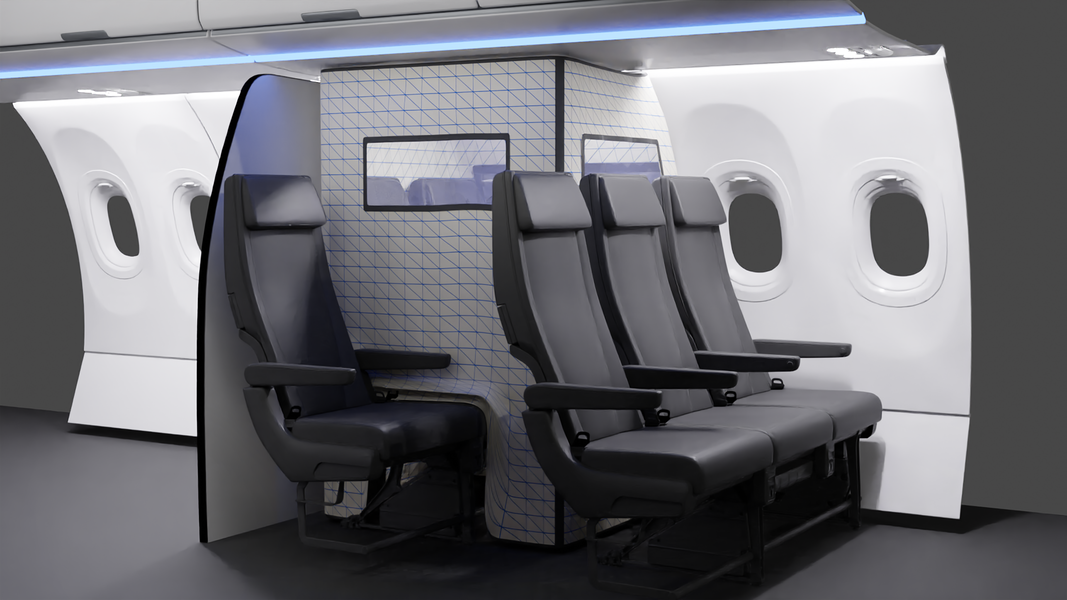 Airbus PaxCASE: In-Flight Quarantine Tent For Travelers with COVID ...