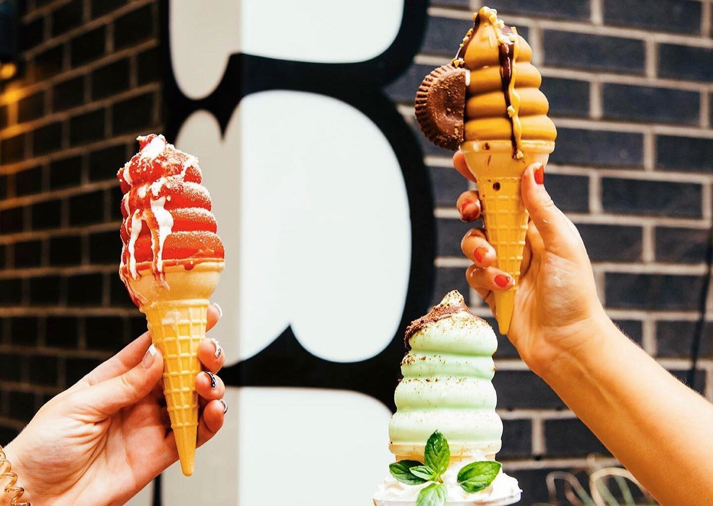 Otherworldly Soft Serve Flavor Ice Scream Cone Paper & Party Supplies ...