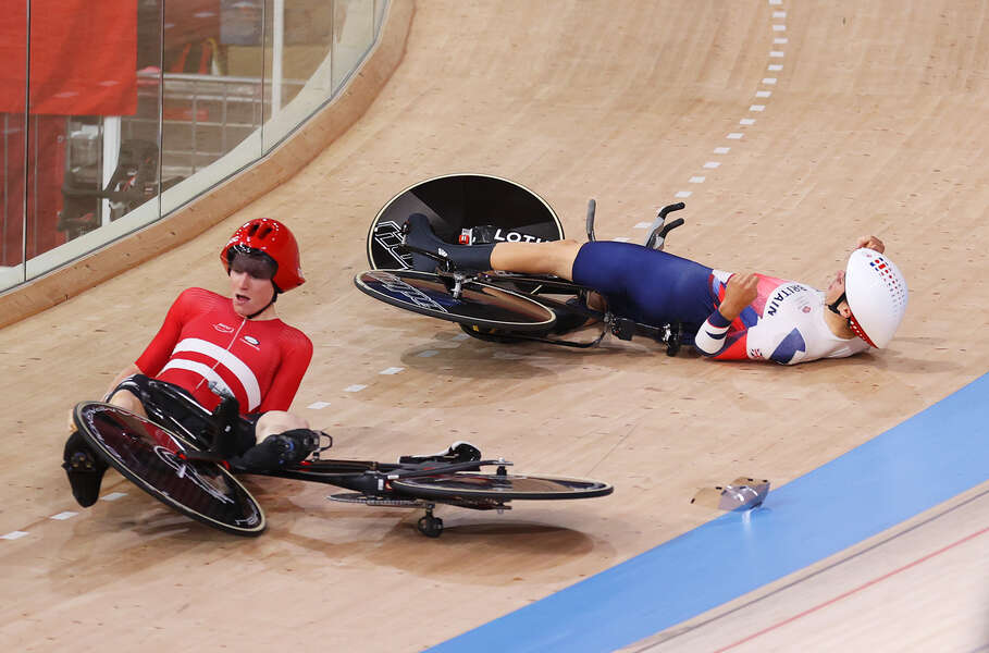 Tokyo Olympics Cycling Event Ends in Chaos After Disastrous Crash ...