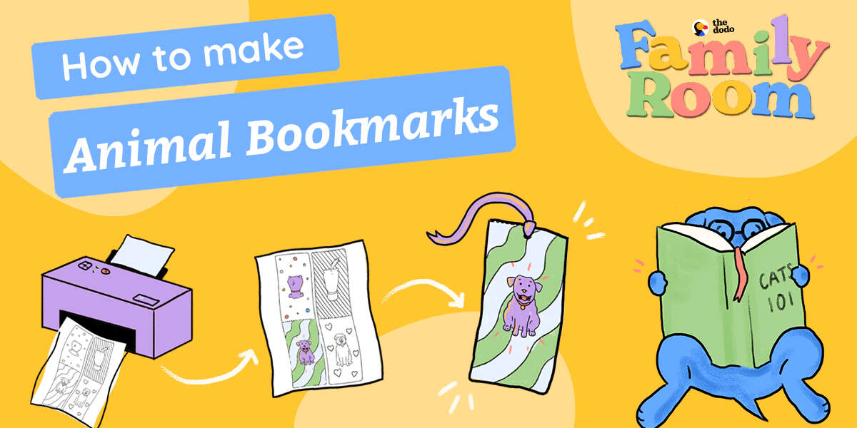How To Make A Bookmark That Looks Just Like Your Pet - The Dodo