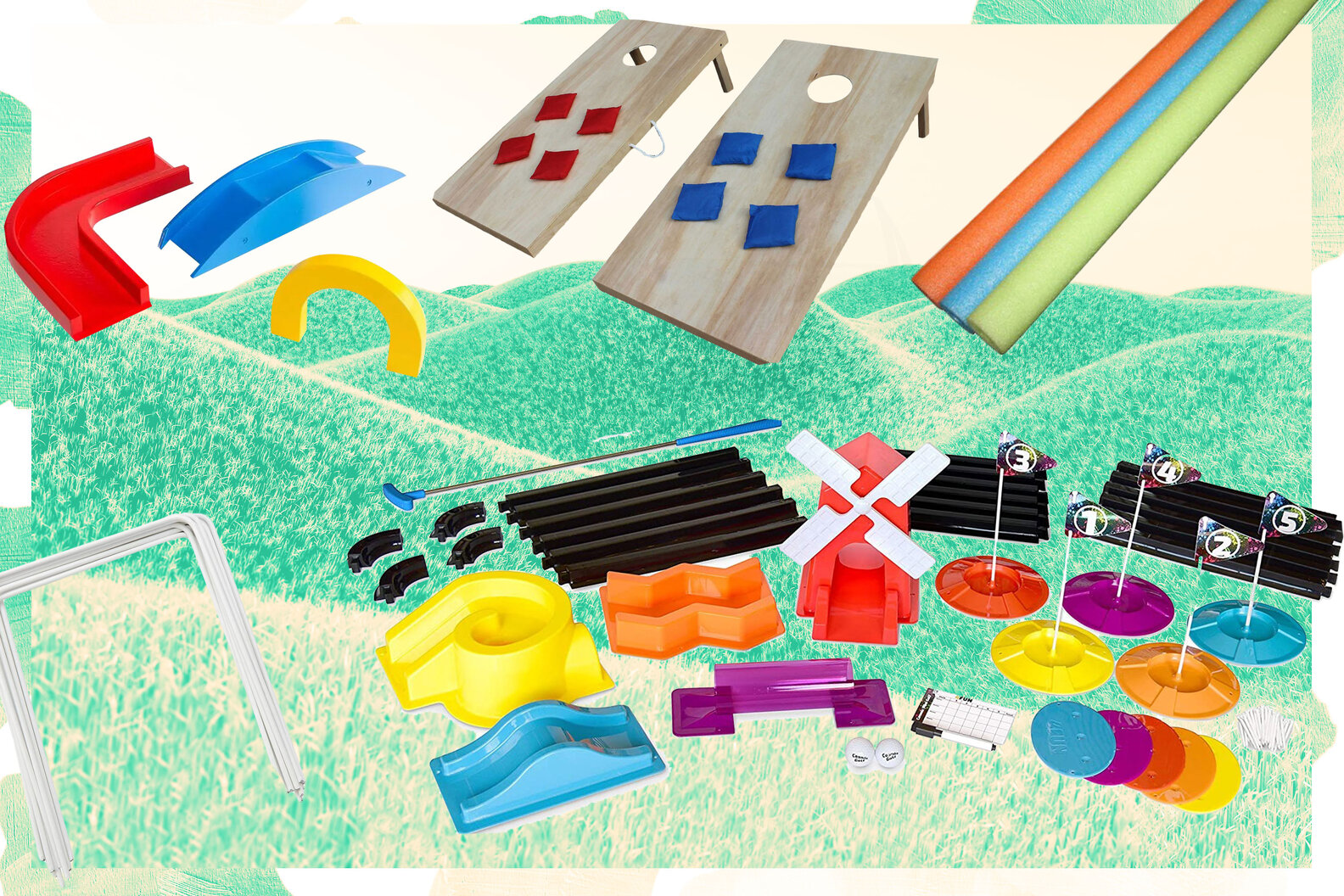 How to Make a Mini Golf Course in Your Yard: DIY Tips, What to Buy ...