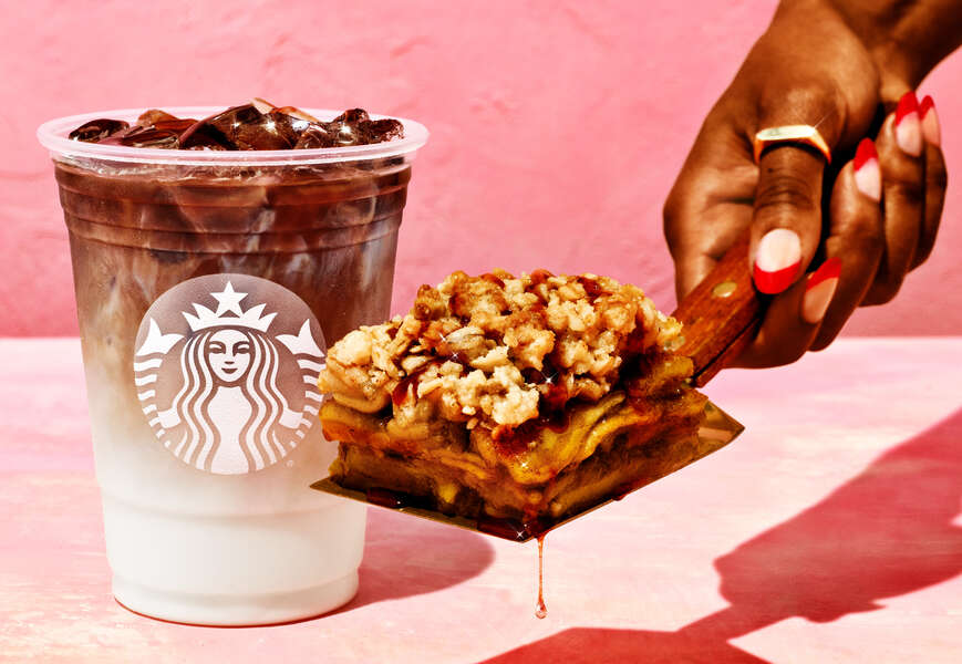 Starbucks' New Apple Crisp Macchiato Tastes Just Like Apple Pie - Thrillist