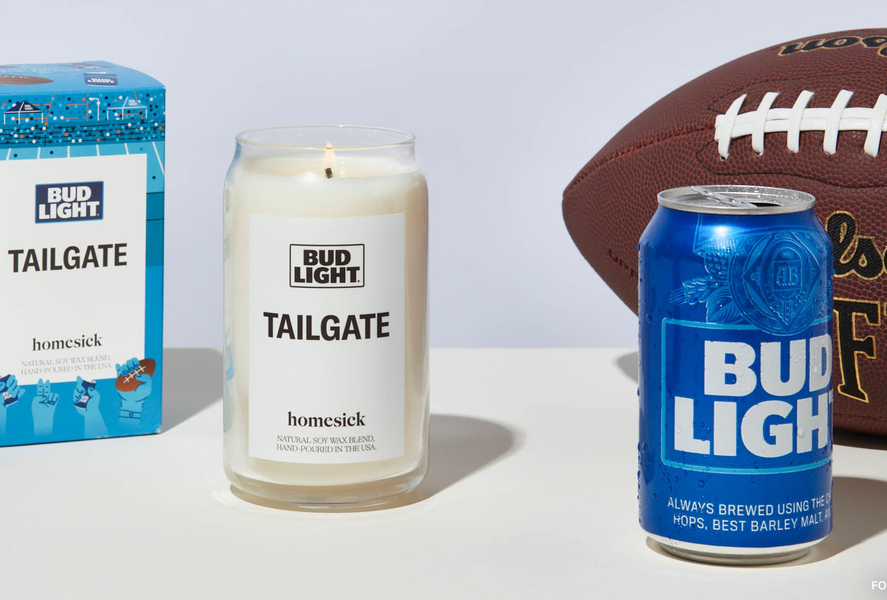 Bud Light's New Candle Will Make Your House Smell Like a Tailgate ...