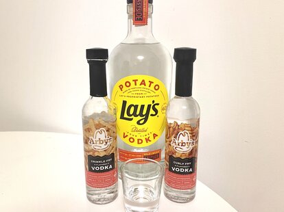 Arby's French Fry Flavored Vodka and Lay's Vodka Taste Test - Thrillist