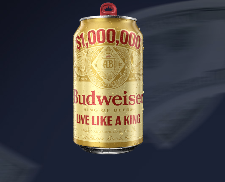 New Budweiser Sweepstakes Will Make One Lucky Winner a Millionaire ...