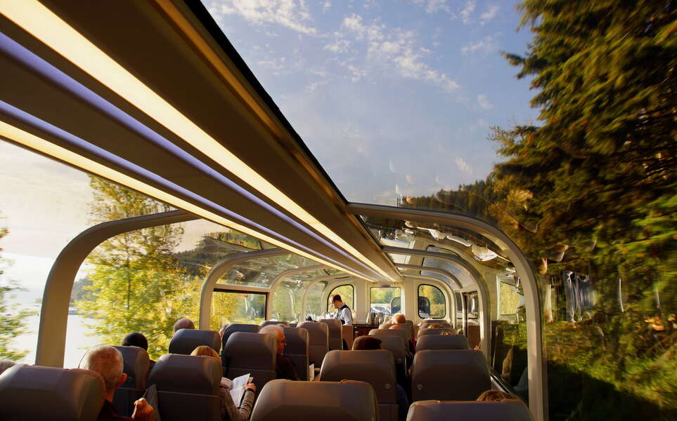 Canadian Glass-Domed Train Is Offering a Free Luxury Upgrade - Thrillist