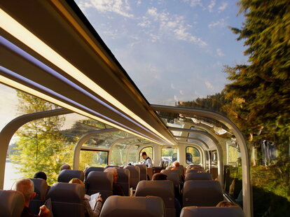 Canadian Glass-Domed Train Is Offering a Free Luxury Upgrade - Thrillist