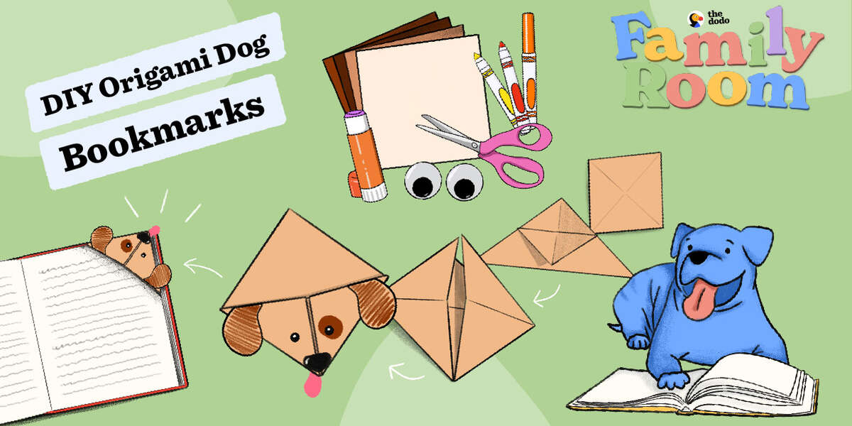 Save Your Page With These Origami Dog Bookmarks - The Dodo