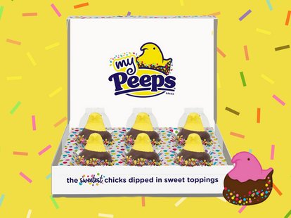 Peeps Releases New Customizable Option With Chocolate Dip & Toppings ...