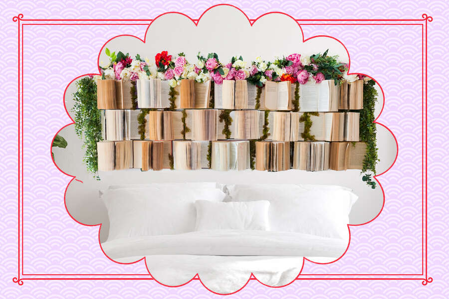 DIY: How to Make a Book Headboard - Thrillist