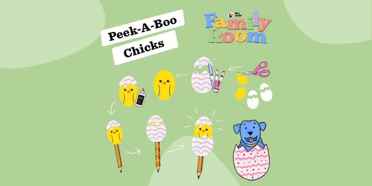 How To Make A DIY Peek-A-Boo Chick And Easter Egg - The Dodo