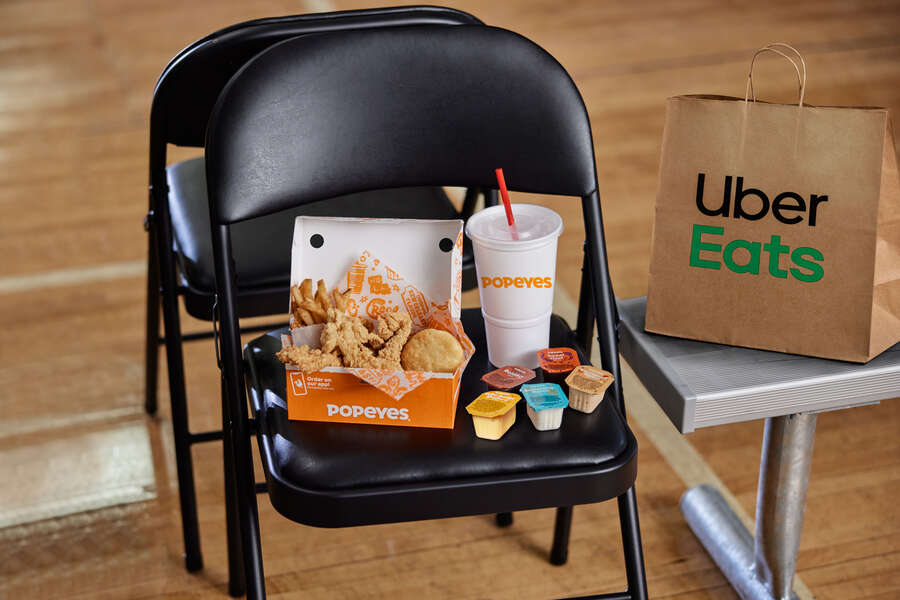 Popeyes & Uber Eats Team Up for NBA Finals Food Promotion - Thrillist