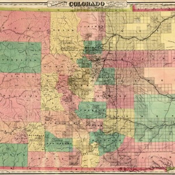 Colorado Maps From The Olden Days - Own - Thrillist Denver