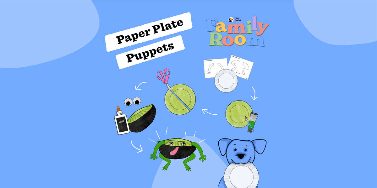 Earth Day Crafts: Put On A Show With These Paper Plate Puppets - The Dodo