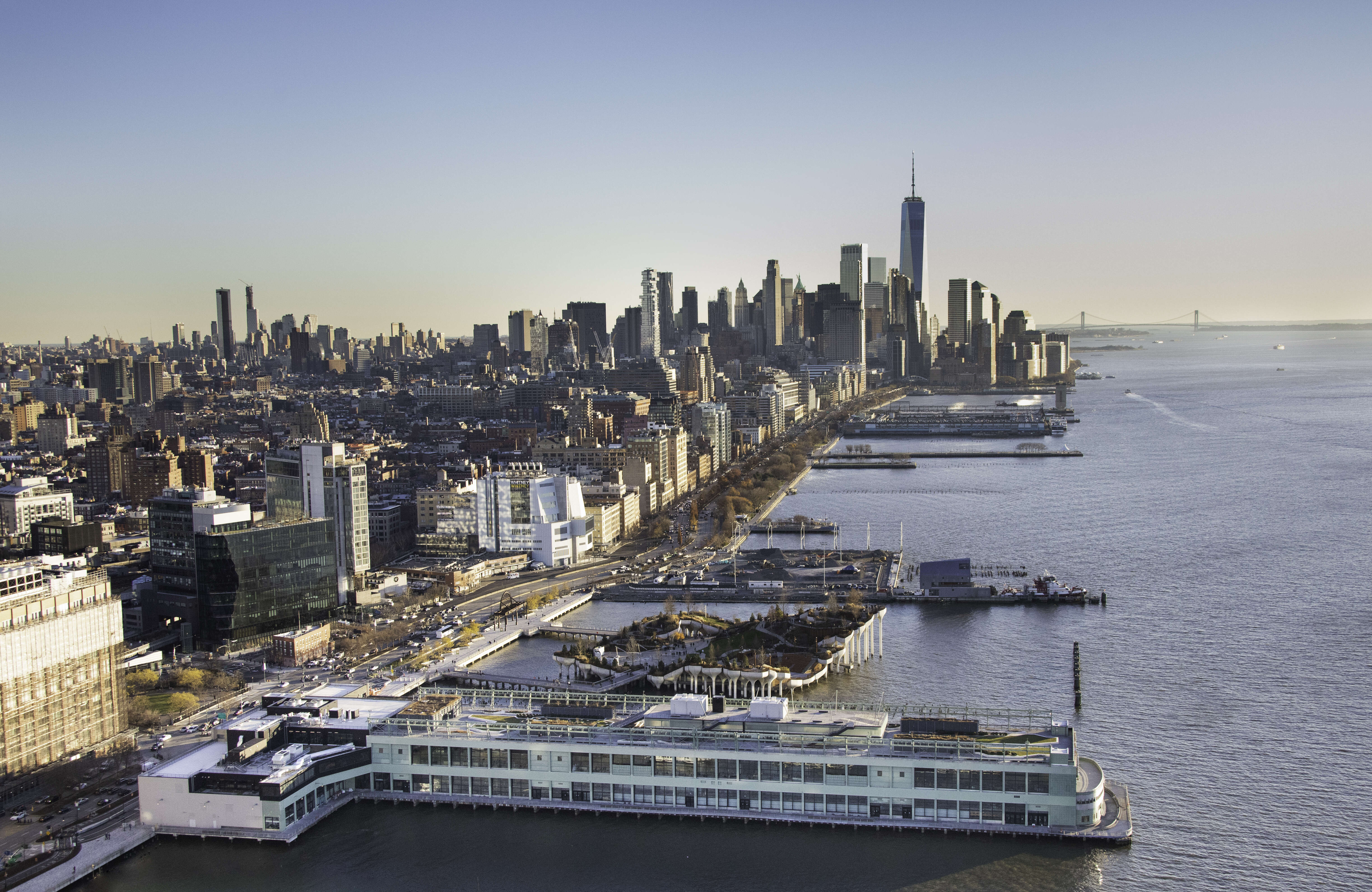 New York Rooftop Park Pier 57 — Hudson River Park