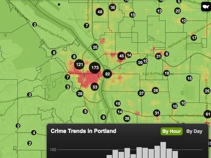 Crime Maps from Trulia - Own - Thrillist Portland