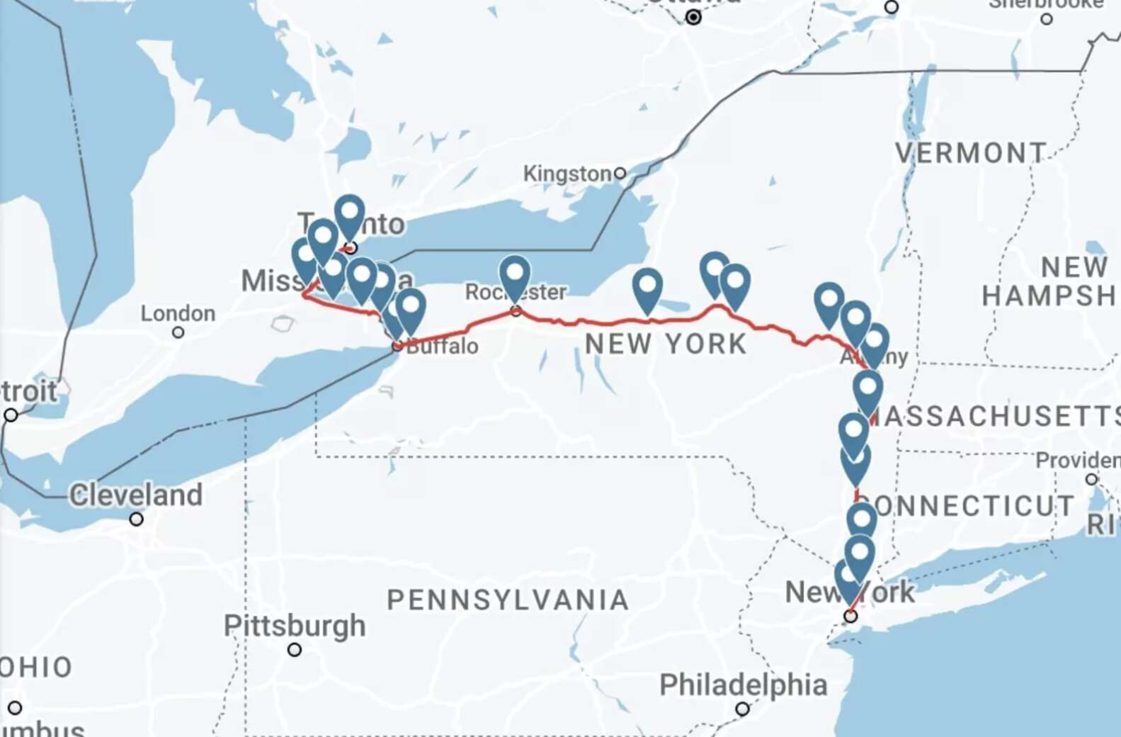 Amtrak Relaunches Maple Leaf Train Service From Toronto To New York Amtrak Relaunches Maple Leaf Train Service From Toronto To New York