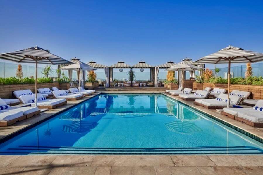 Umbrella Swim Club at Sixty Beverly Hills: Beverly Hills, CA - Thrillist