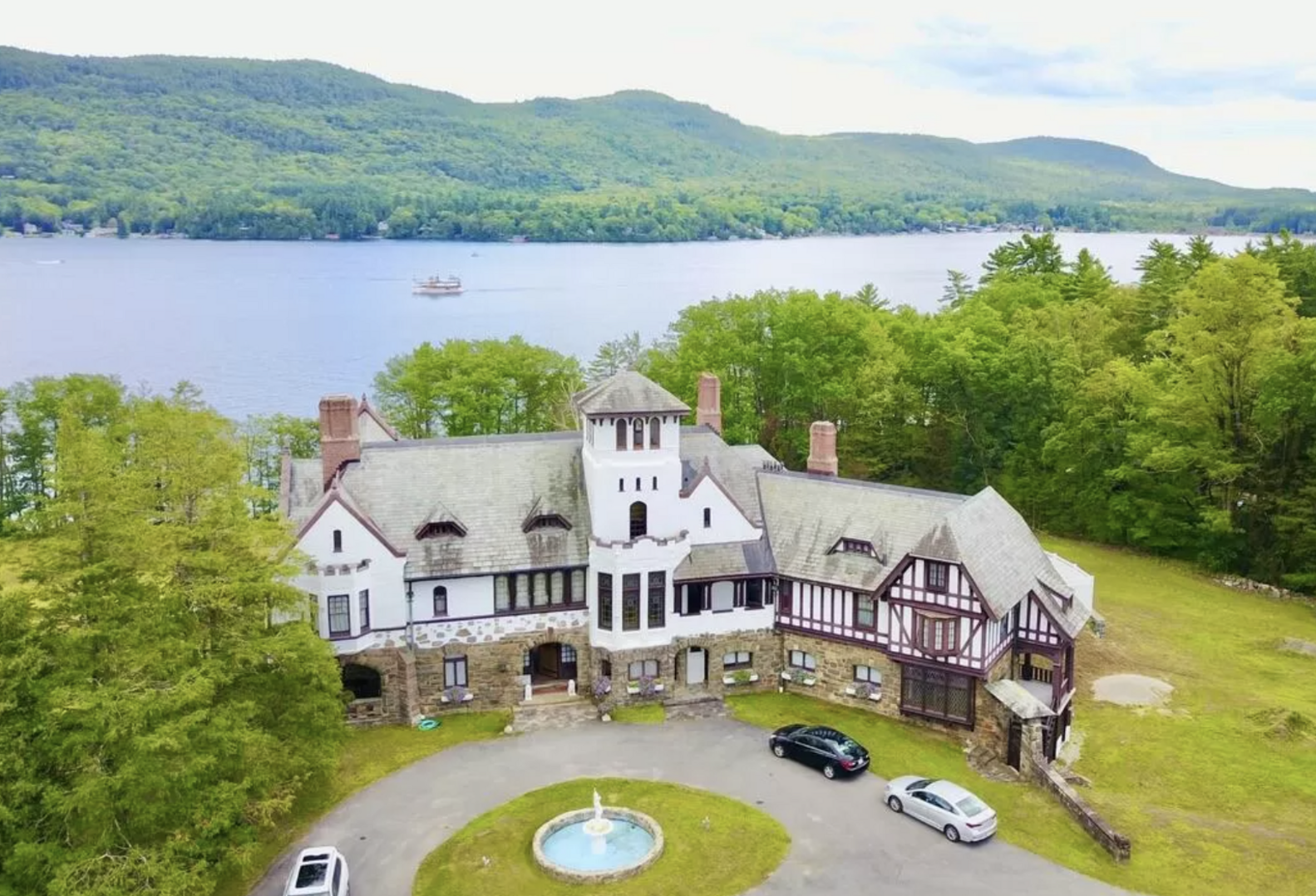 Photos of Historic Lake George Mansion for Sale - Thrillist