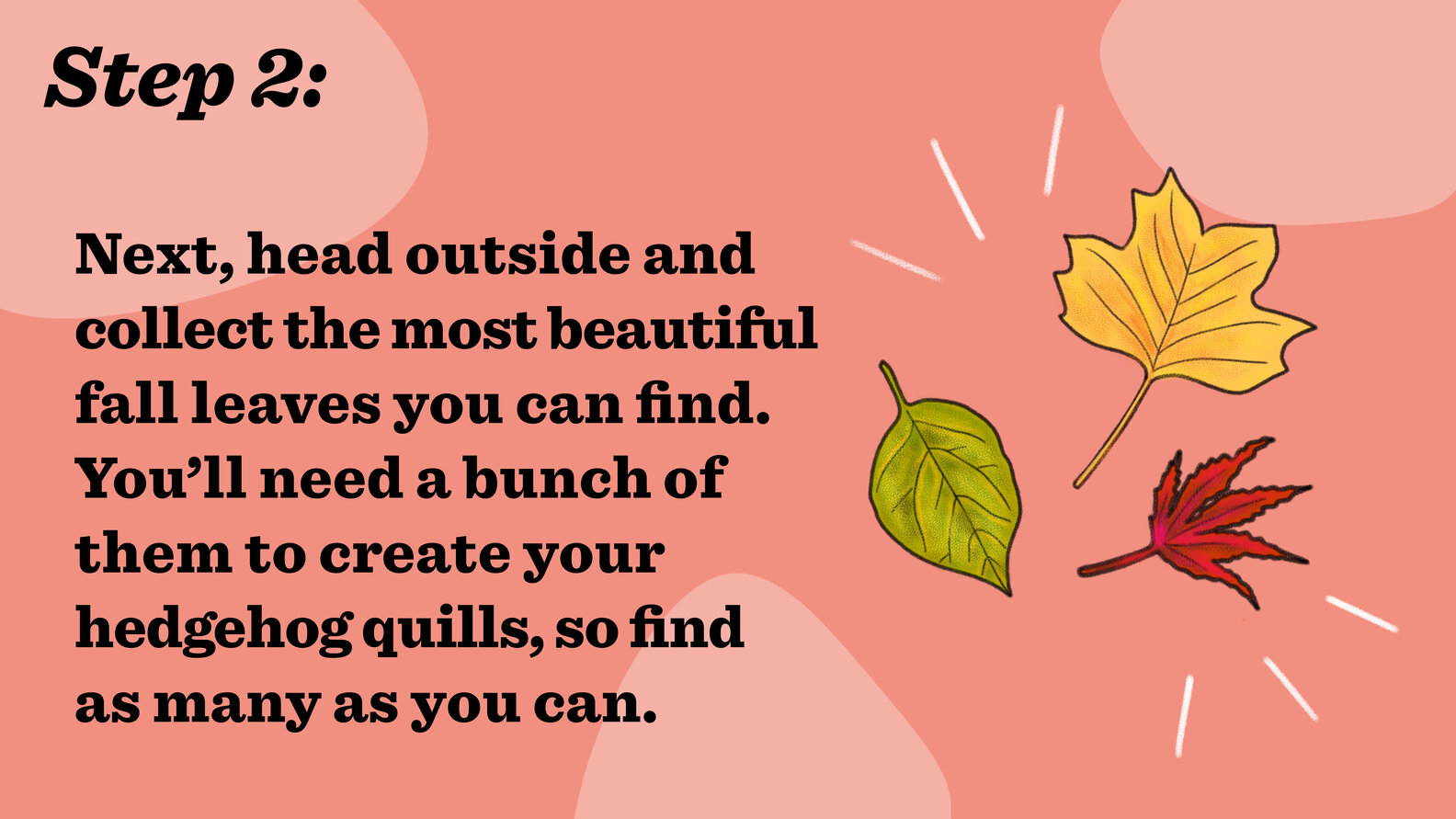 Fall Crafts For Kids: Use Autumn Leaves To Make Hedgehog Quills - The Dodo