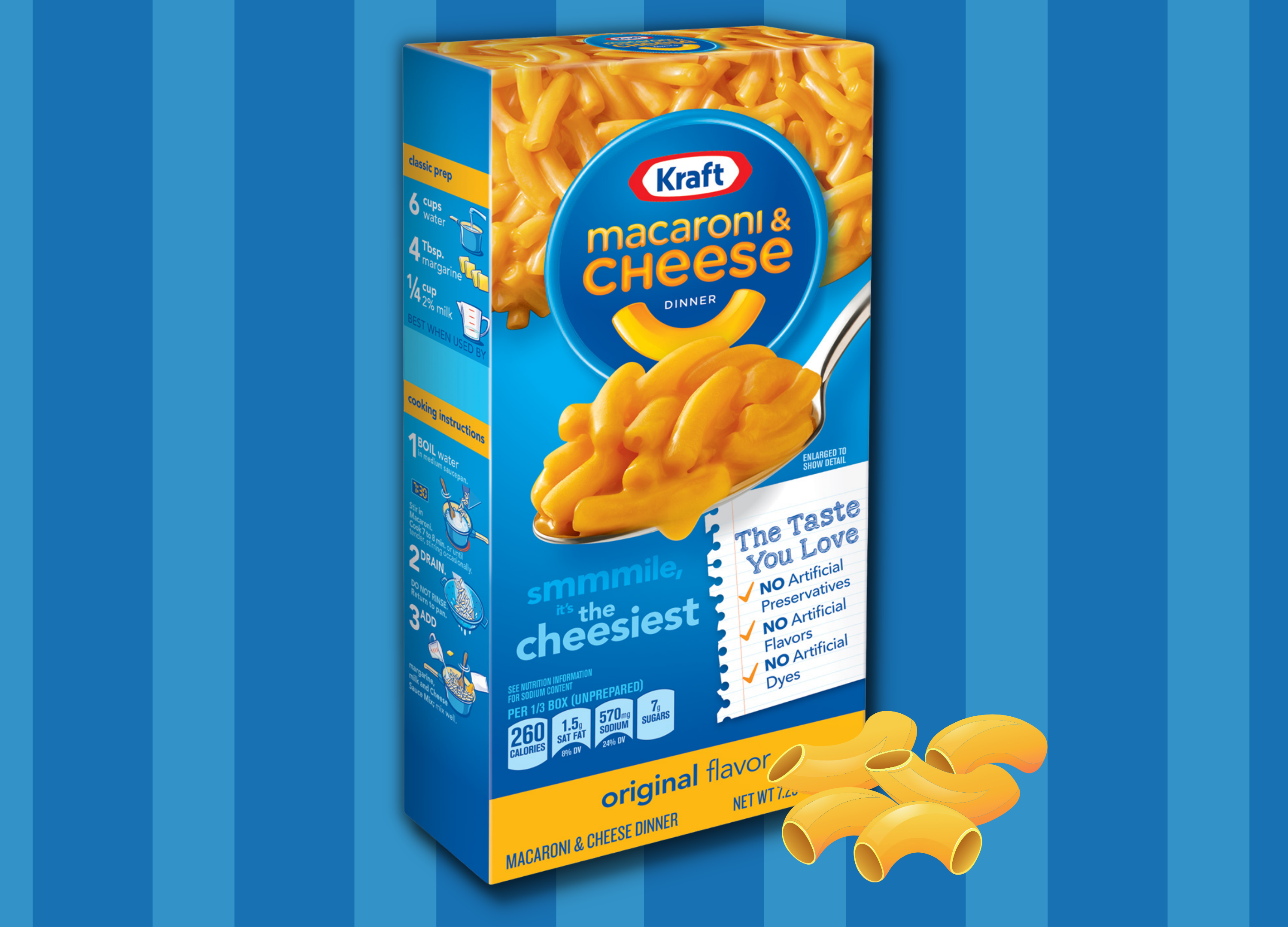 Kraft Macaroni And Cheese Shapes