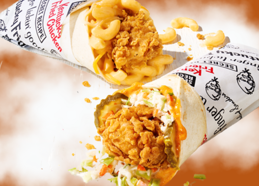 KFC Tests New Kentucky Fried Chicken Wraps on the Menu - Thrillist