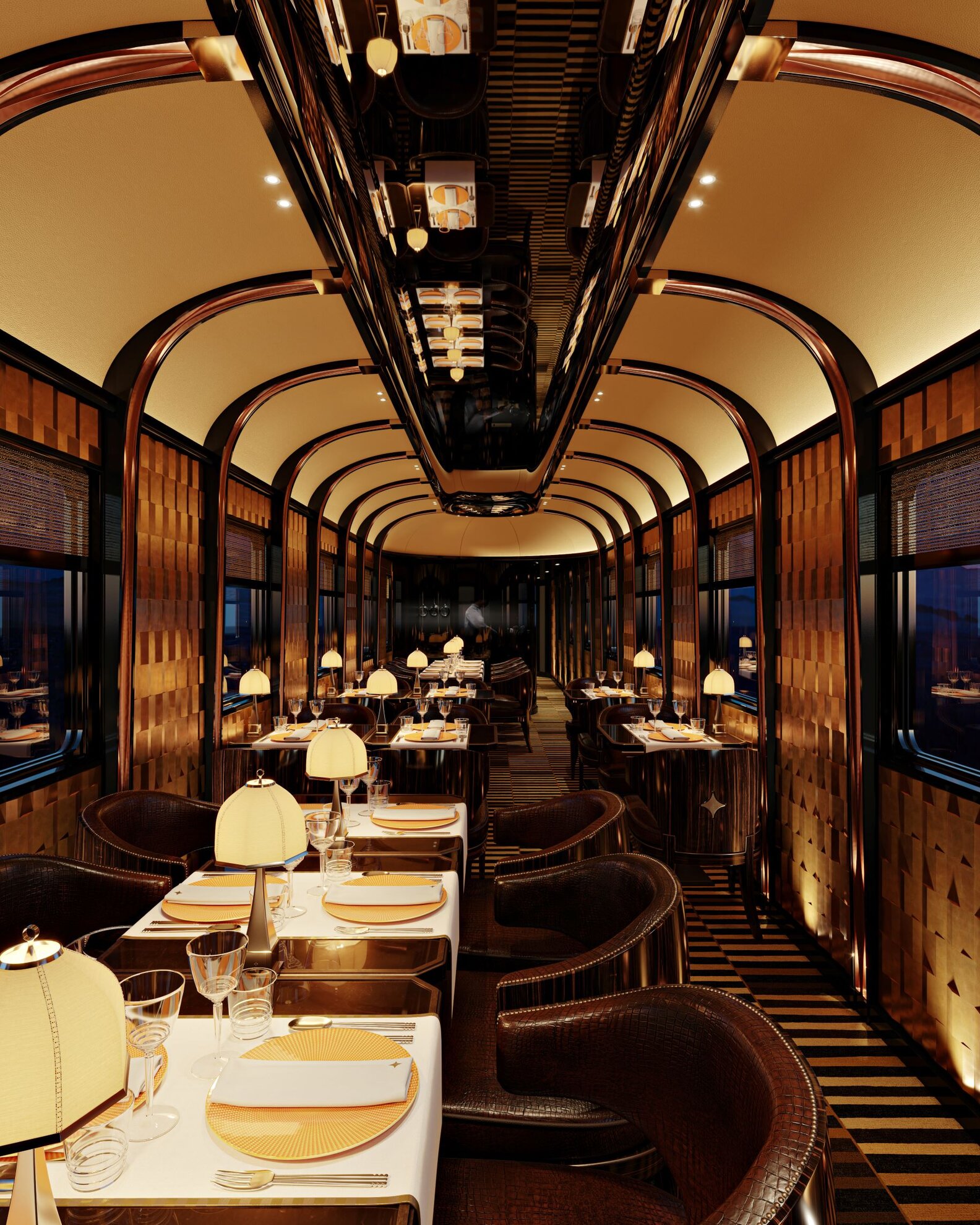 Look Inside the New Orient Express Train Cars - Thrillist
