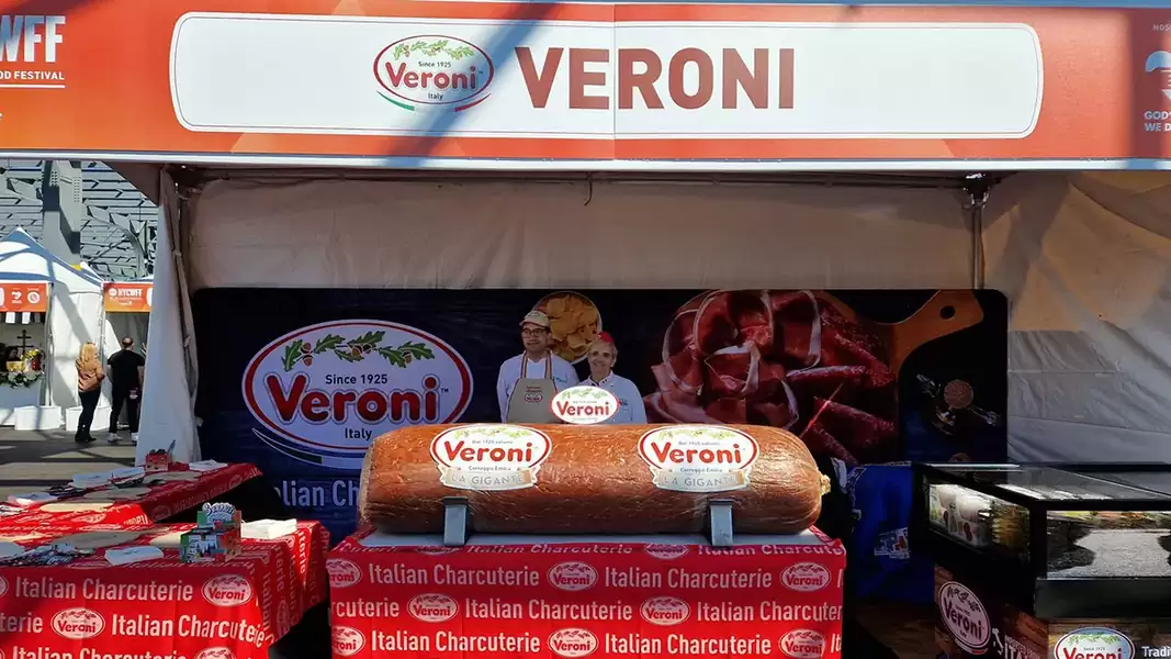 Veroni Brings Biggest Mortadella the US Has Ever Seen to NYCWFF - Thrillist
