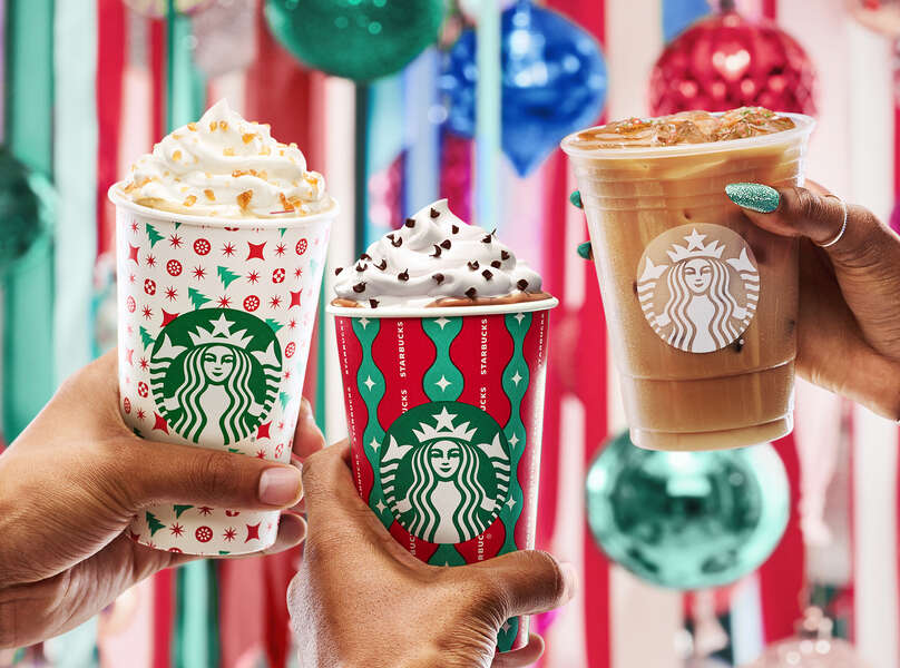 Starbucks's Holiday Drink Lineup Is Hitting Stores Nationwide This Week ...