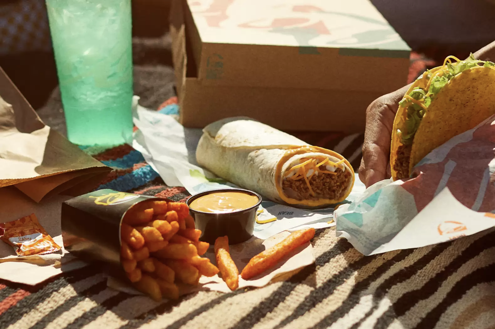 Taco Bell Quesarito Box