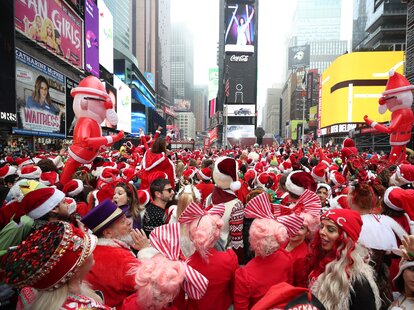 SantaCon 2022 in NYC Official Itinerary and Map - Thrillist